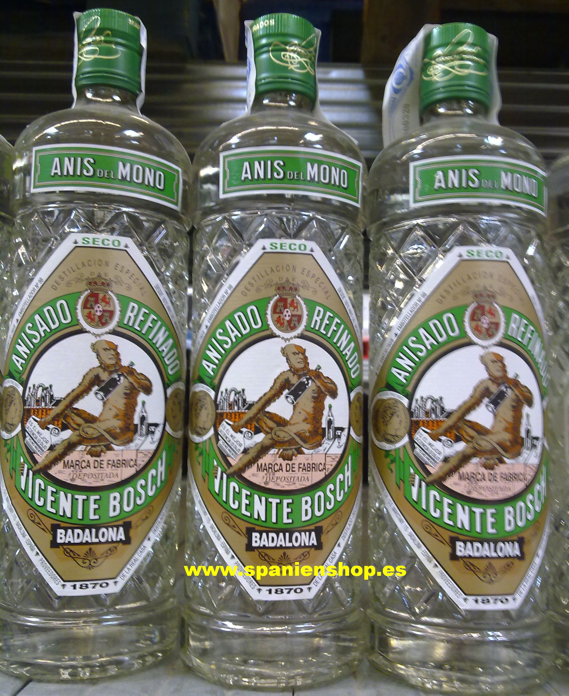 Spanienshop.es - Anis seco "MONO" - Anislikör 0,7 l