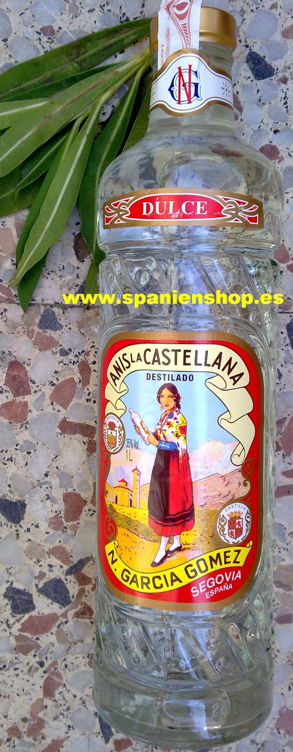 Spanienshop.es - Anis "La Castellana" dulce - , liqueur 0,70 l